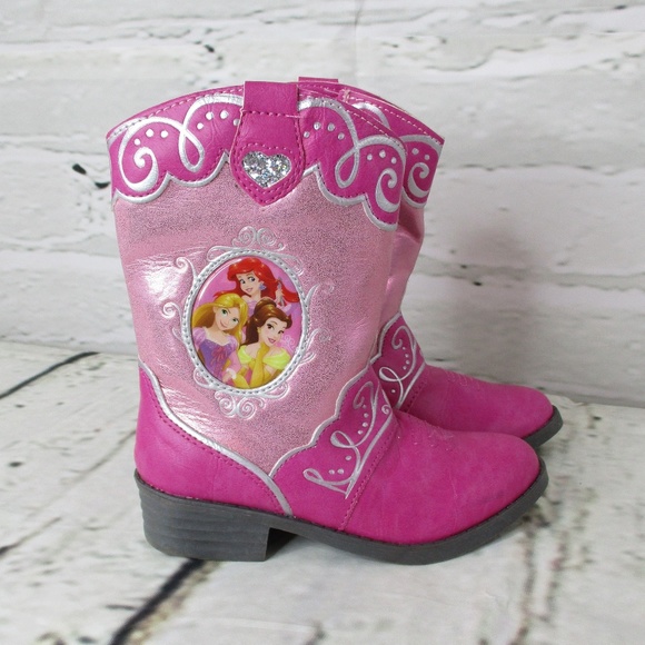 Disney | Shoes | Disney Princess Toddler Girls Cowboy Boots | Poshmark